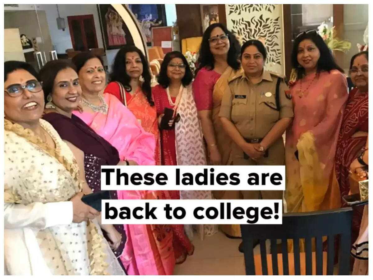 These ladies are back to college!