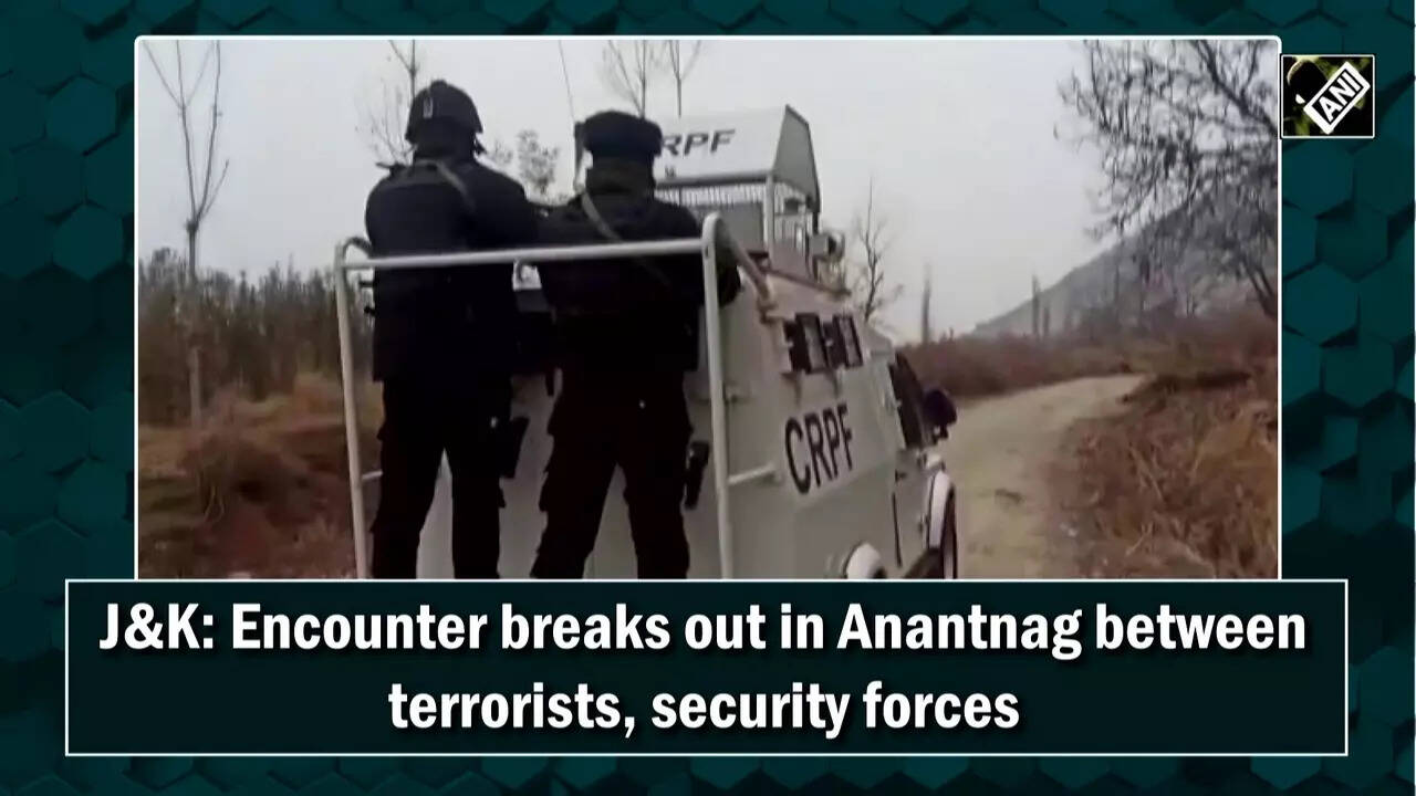 J&K: Encounter starts in Anantnag between terrorists, security forces