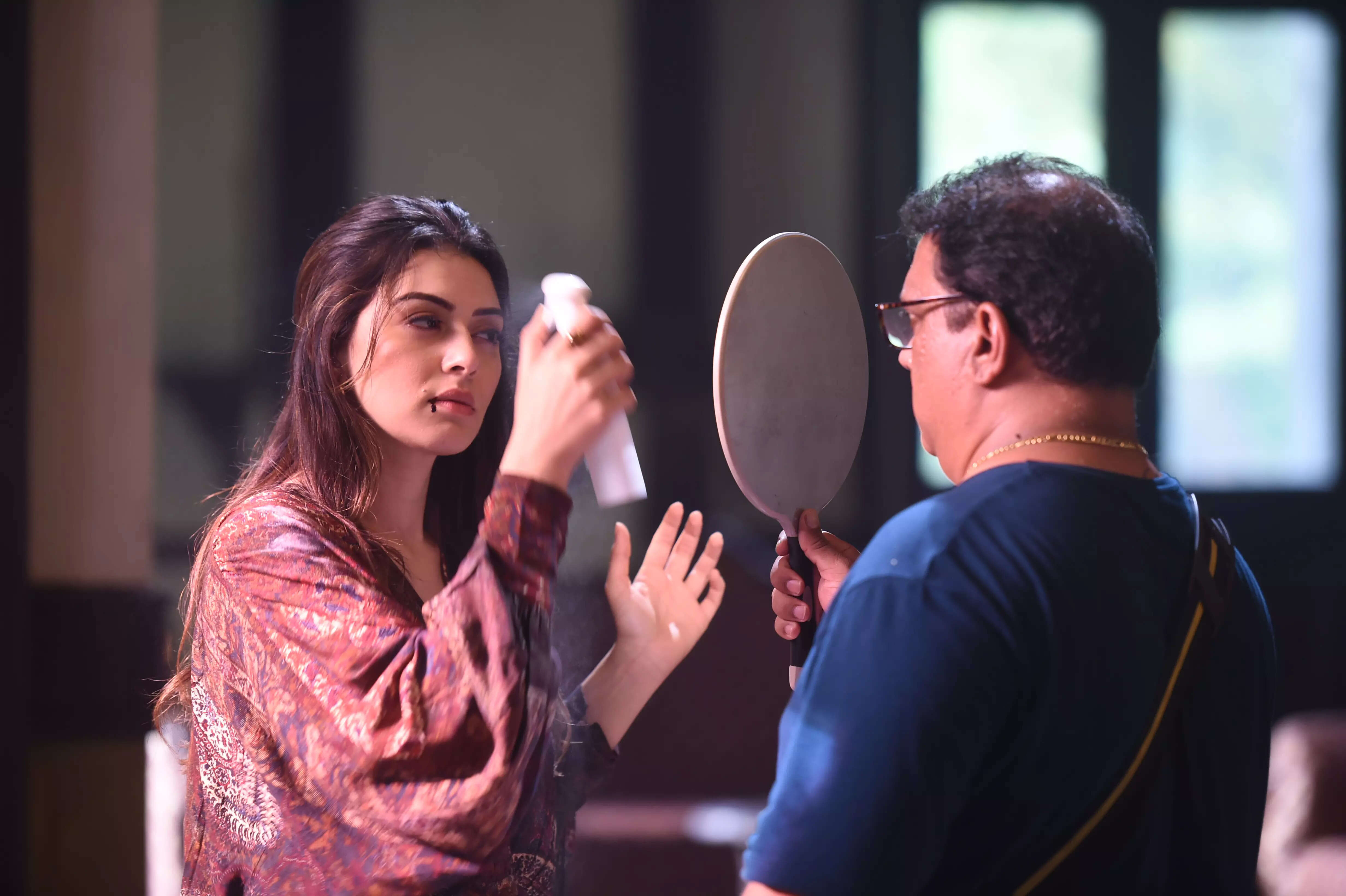 Shoot at Site: Hansika and Sirish are on a treasure hunt | Tamil Movie News - Times of India