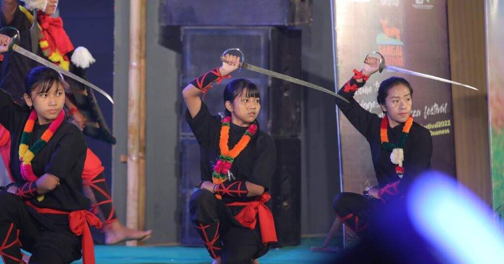 A glimpse of Manipur Sangai Festival 2022
