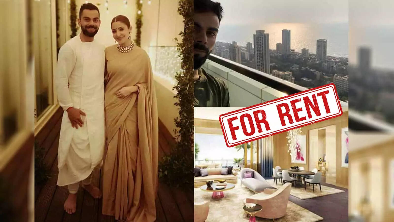 Rs 2.76 lakh per month as rent, Anushka Sharma and Virat Kohli rent out their sea-facing Juhu ...