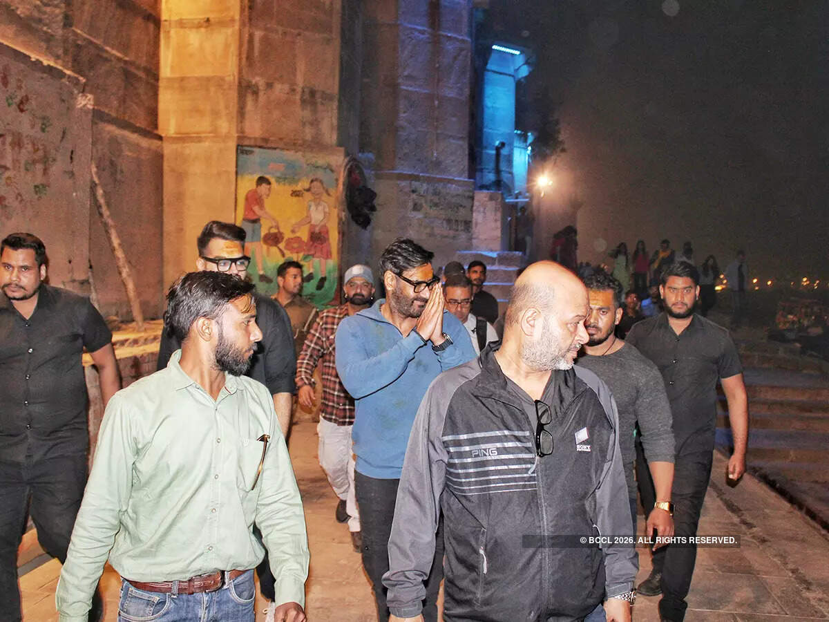 Ajay Devgn in Varanasi for location scouting | Hindi Movie News - Times ...
