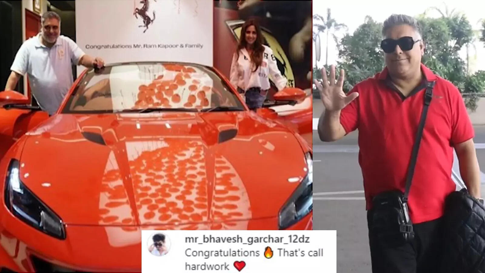 Ram Kapoor becomes proud owner of a Ferrari Portofino car worth Rs 3.5 ...