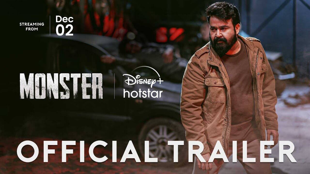 'Monster' Trailer: Mohanlal, Honey Rose, Sudev Nair And Manju Lakshmi ...
