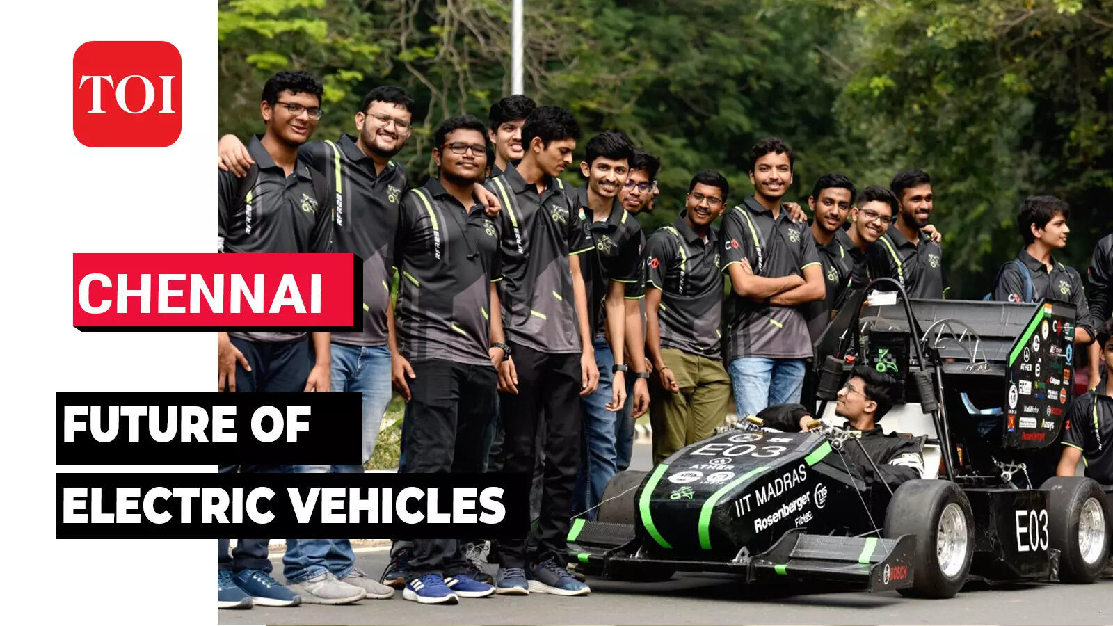 iit madras: IIT Madras students develop electric racing car, set to ...
