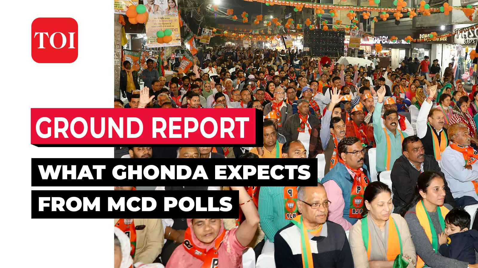 delhi MCD polls 2022: Delhi MCD polls 2022: From sanitation to pitch on ...