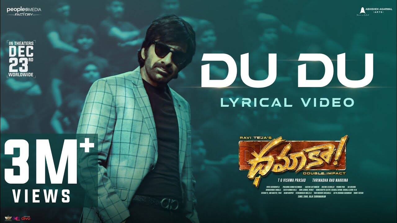 Dhamaka | Song - Du Du Du (Lyrical)