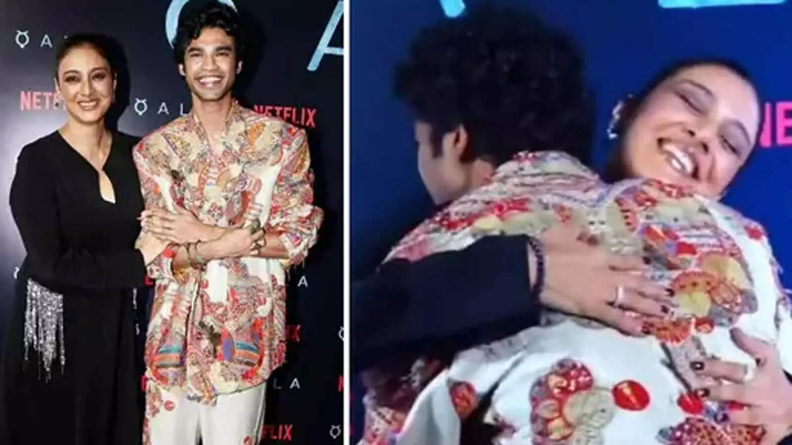 Emotional video! Tabu gets teary-eyed after meeting late Irrfan Khan’s son Babil at an event