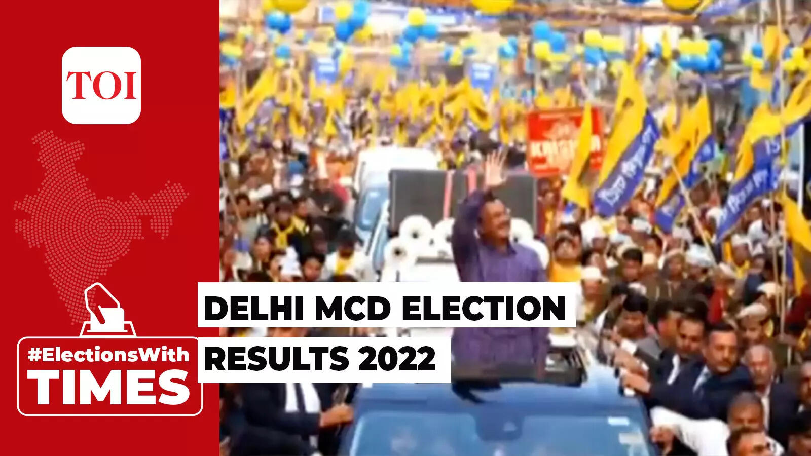 mcd: Delhi MCD Election 2022: AAP takes initial lead over BJP in early ...