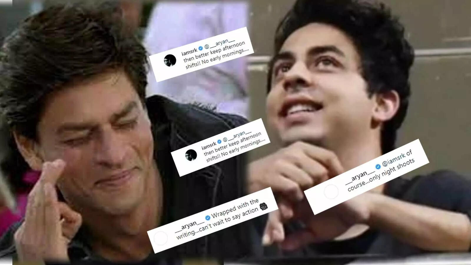 As Aryan Khan announces his Bollywood debut, daddy Shah Rukh Khan says ...