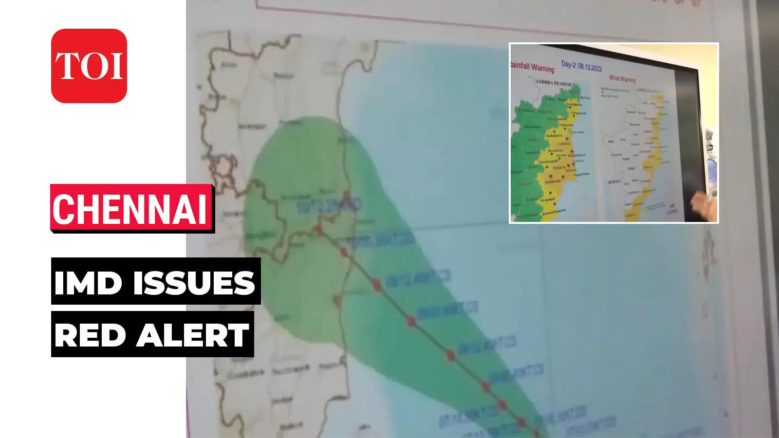 Tamil Nadu: IMD predicts heavy rainfall in Chennai in next 2-3 days