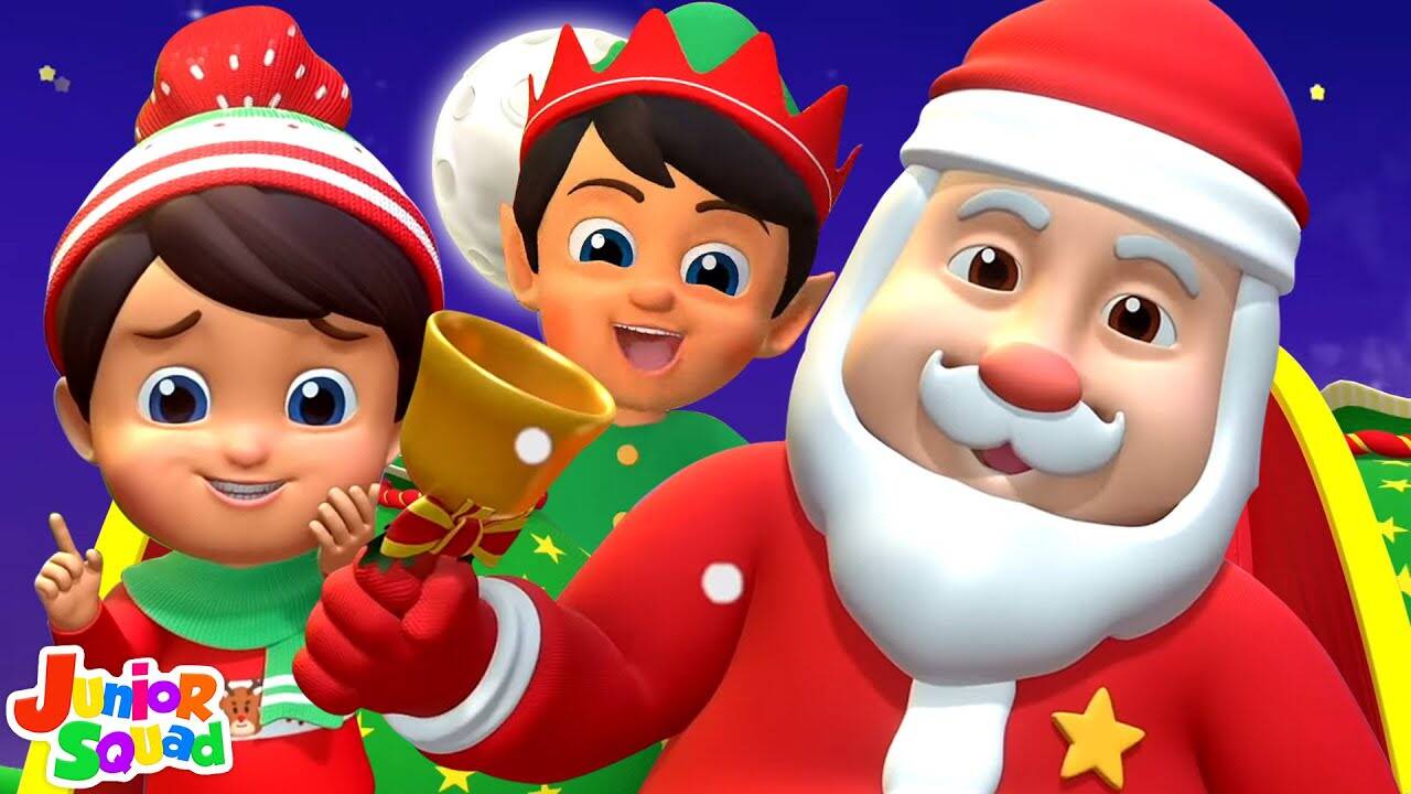 Nursery Rhymes in English: Children Video Song in English 'Jingle Bells'