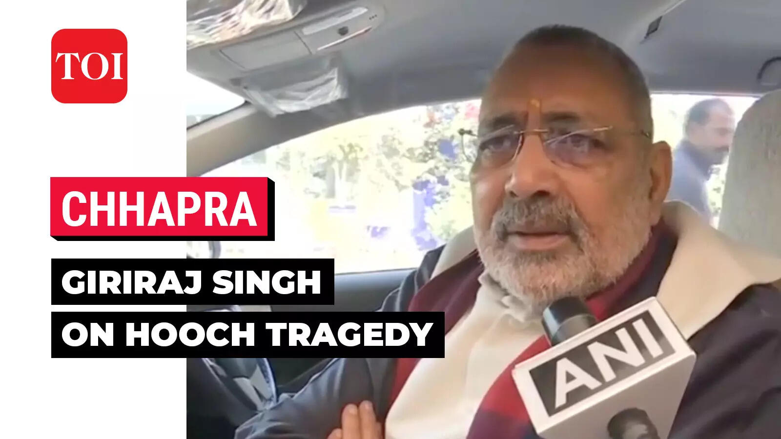 ‘Liquor is like God in Bihar, it’s there but you can’t see it’: Giriraj Singh on Chhapra hooch ...
