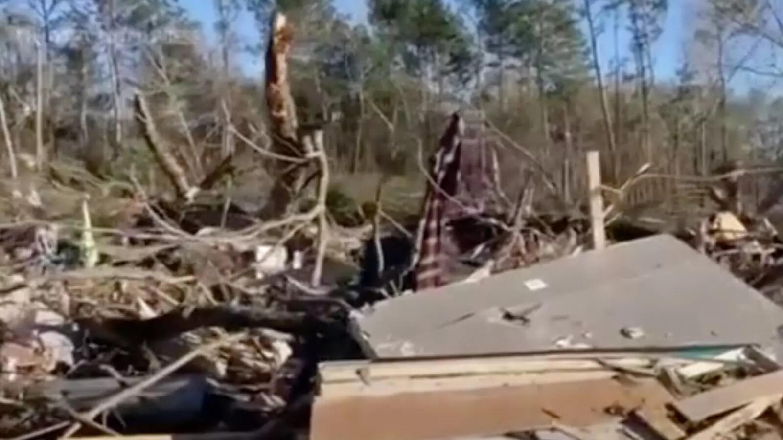 US: Governor, crews survey tornado damage US: Governor, crews survey tornado damage