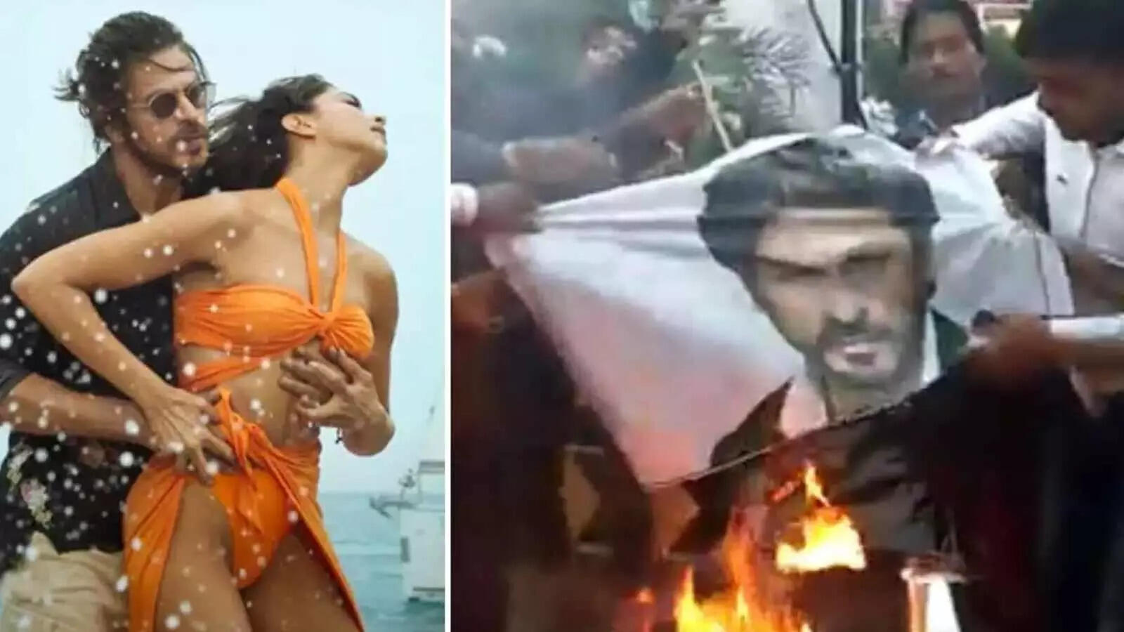 SHOCKING! Deepika Padukone's saffron-coloured revealing outfits in ‘Besharam Rang’ song: Indore ...