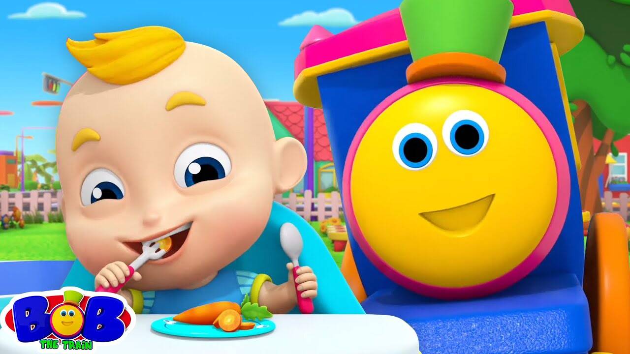 English Nursery Rhymes: Kids Video Song in English 'This is The Way You Chew Your Food'