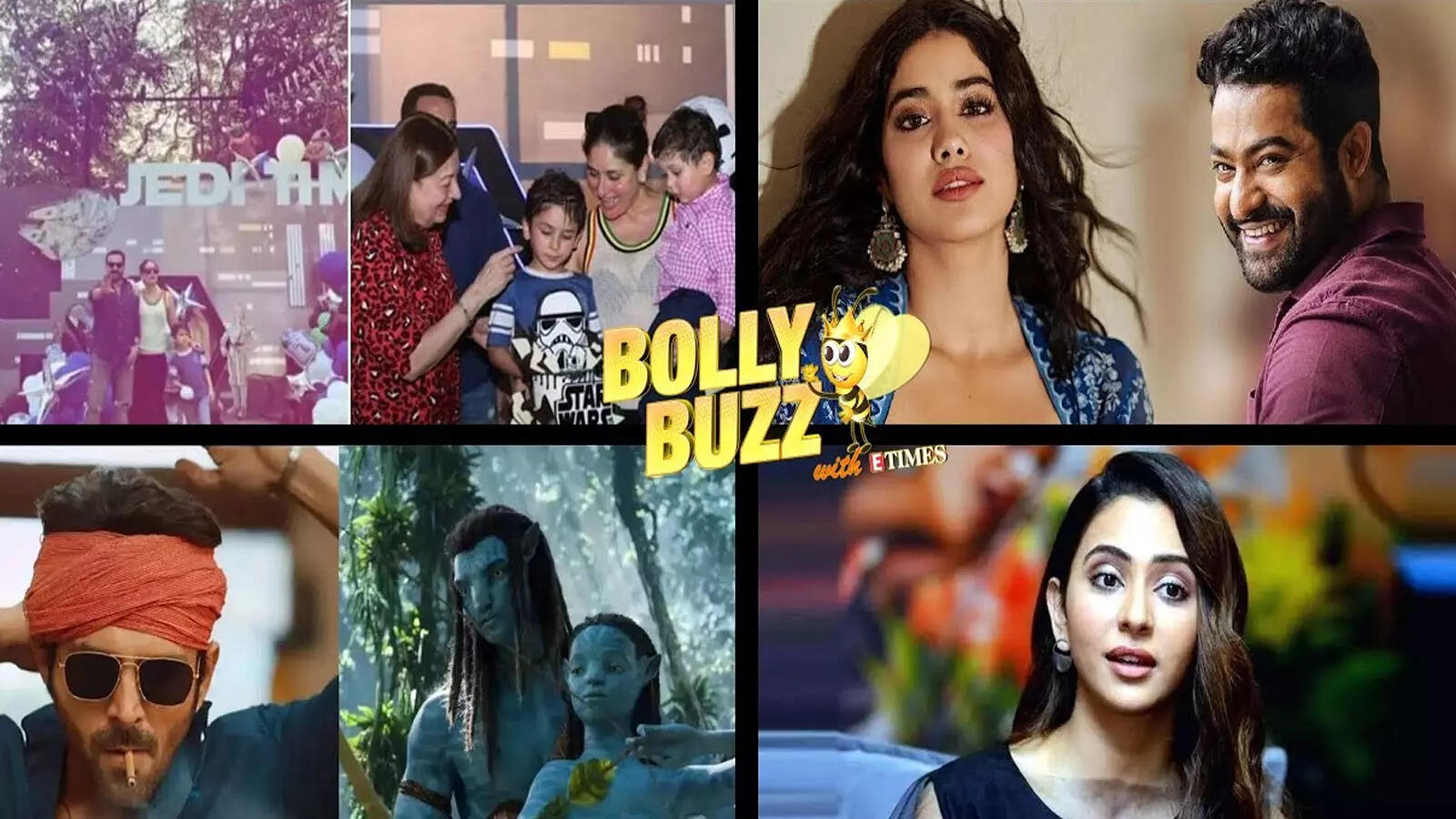 Bolly Buzz: Taimur's 6th birthday bash; Janhvi Kapoor's Telugu debut ...