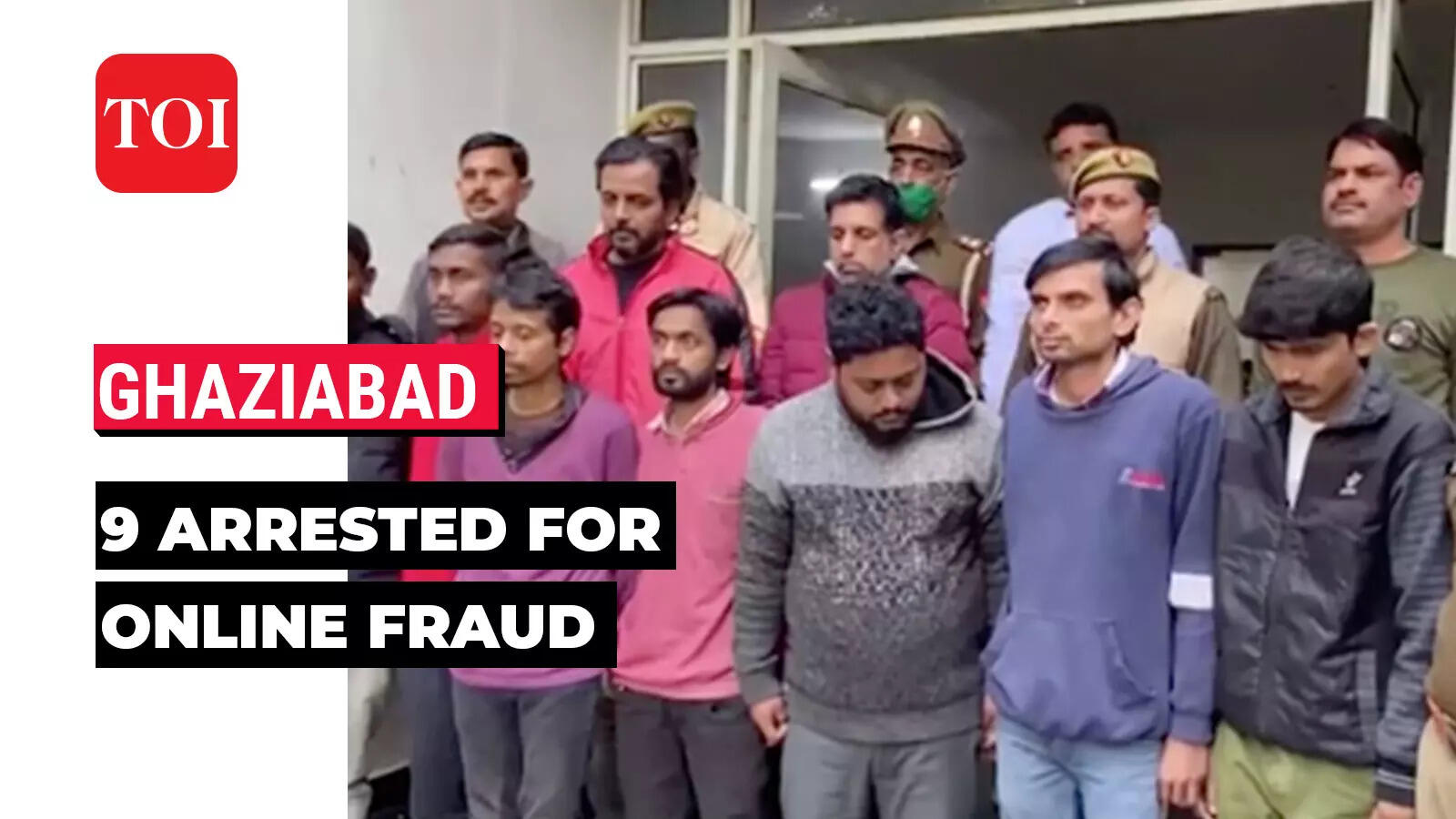 Fake Call center busted: Crime branch team arrests 9 involved in ...