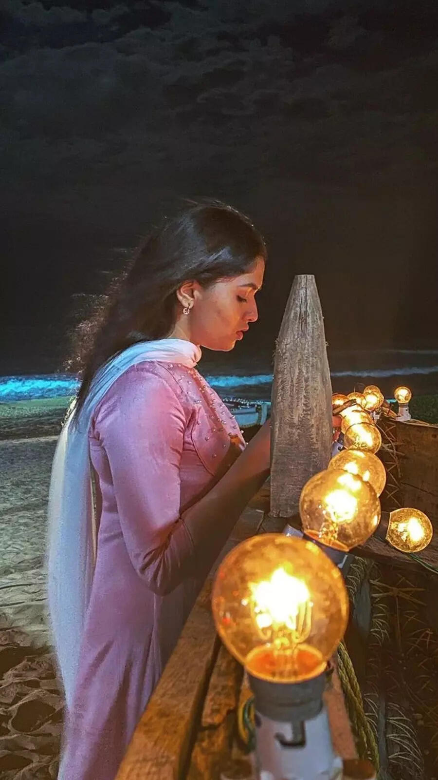 Awesome click of 'Laththi' actress Sunainaa