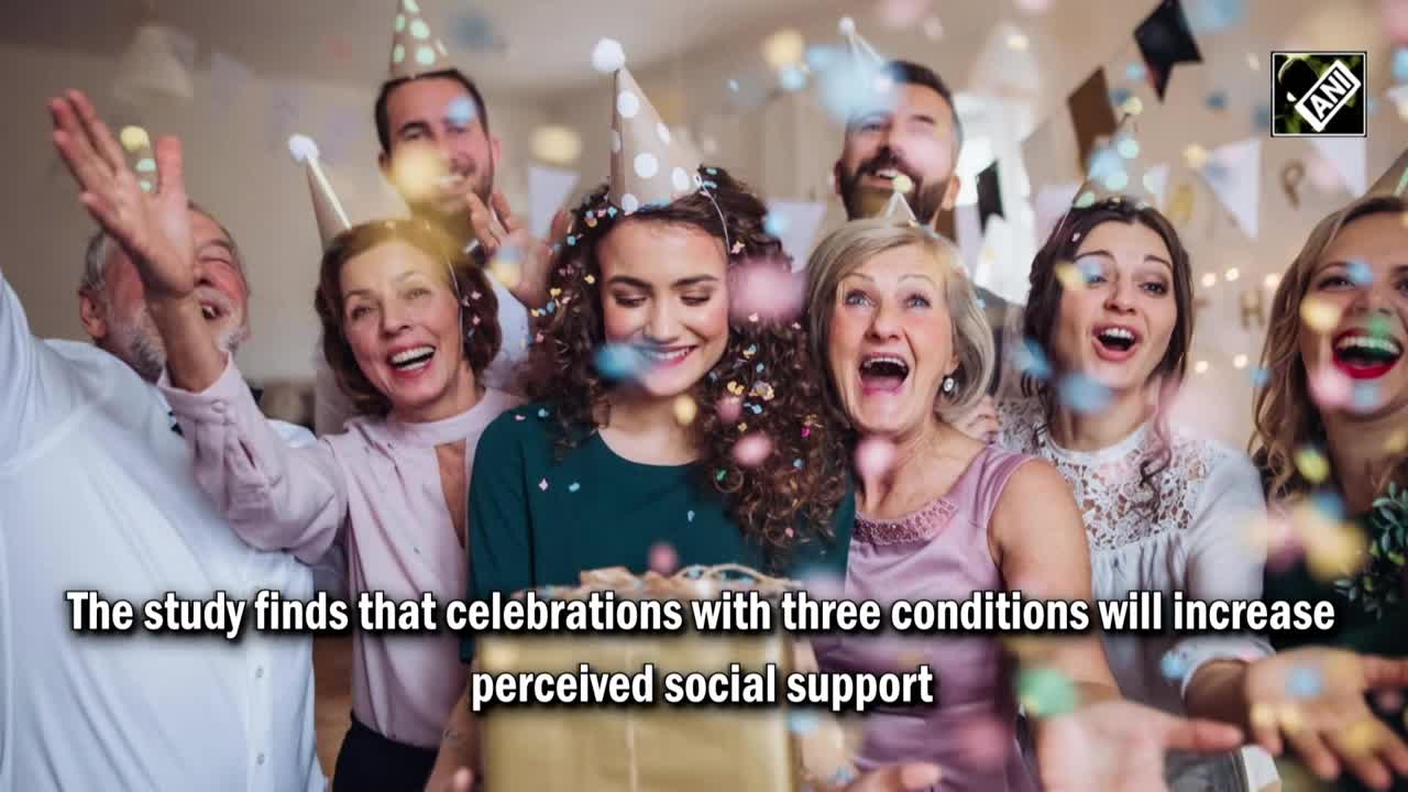 Celebrations may benefit your health, well-being: Study