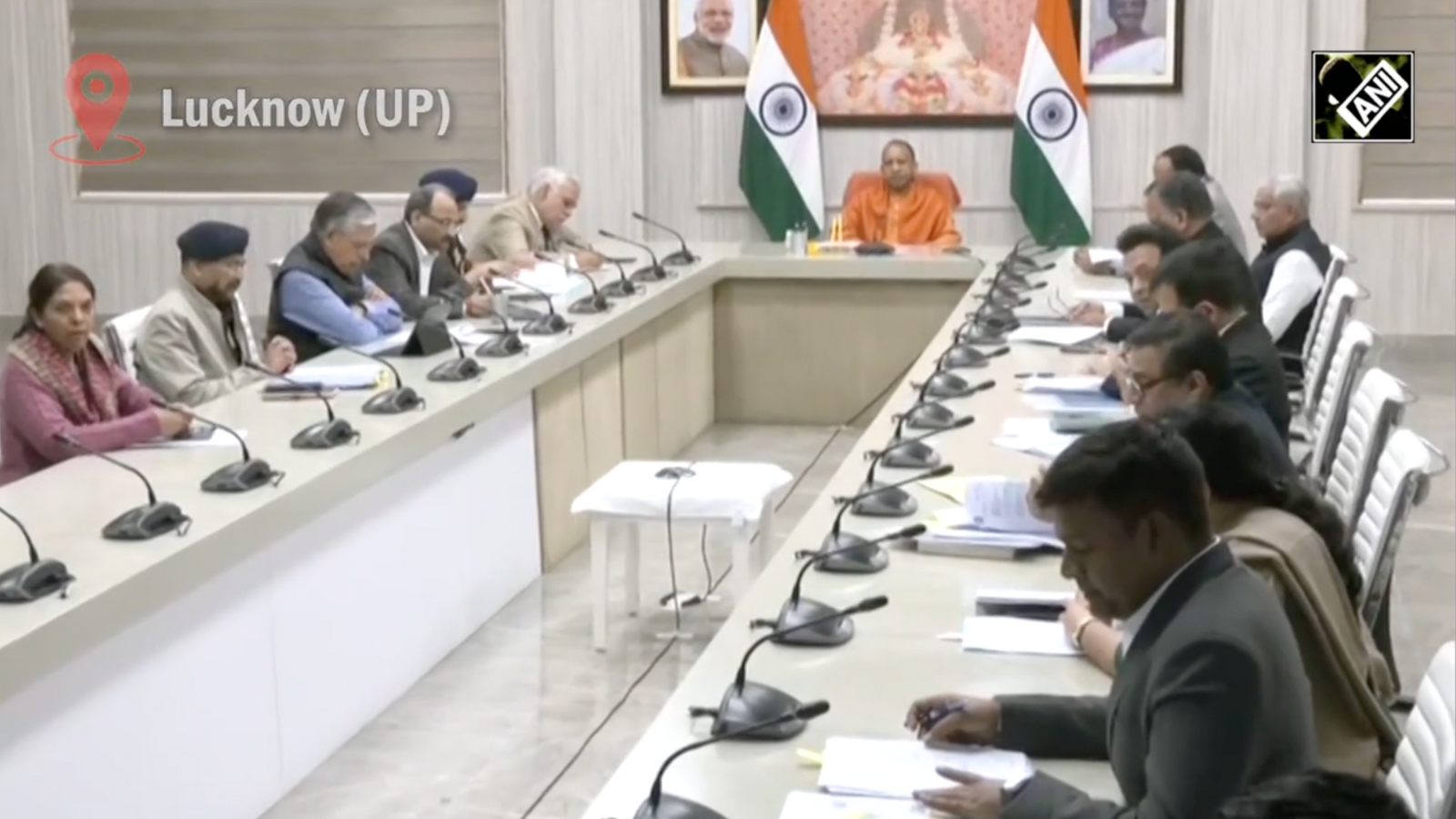 UP CM holds COVID review meeting in Lucknow amid rising cases