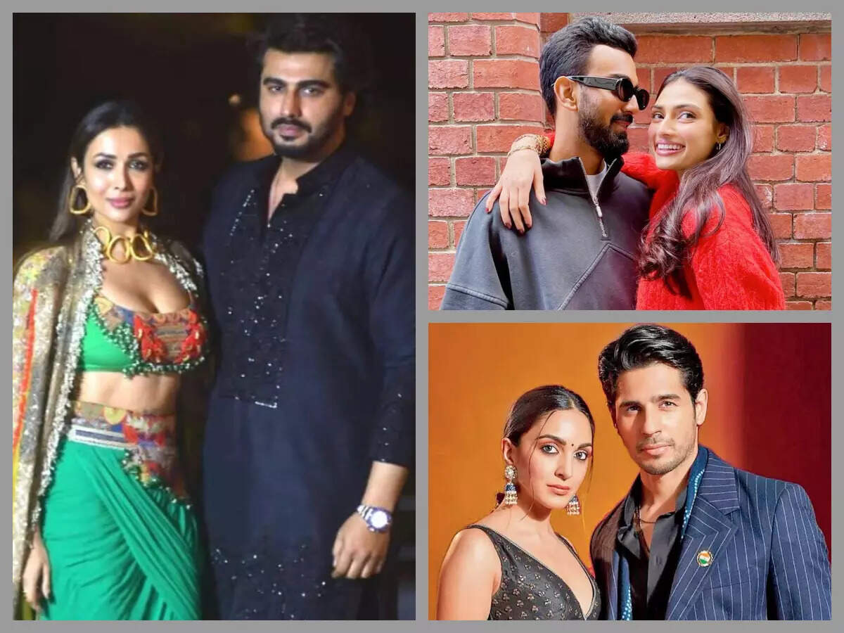 Sidharth Malhotra-Kiara Advani, Athiya Shetty-KL Rahul, Malaika Arora-Arjun Kapoor: Bollywood ...