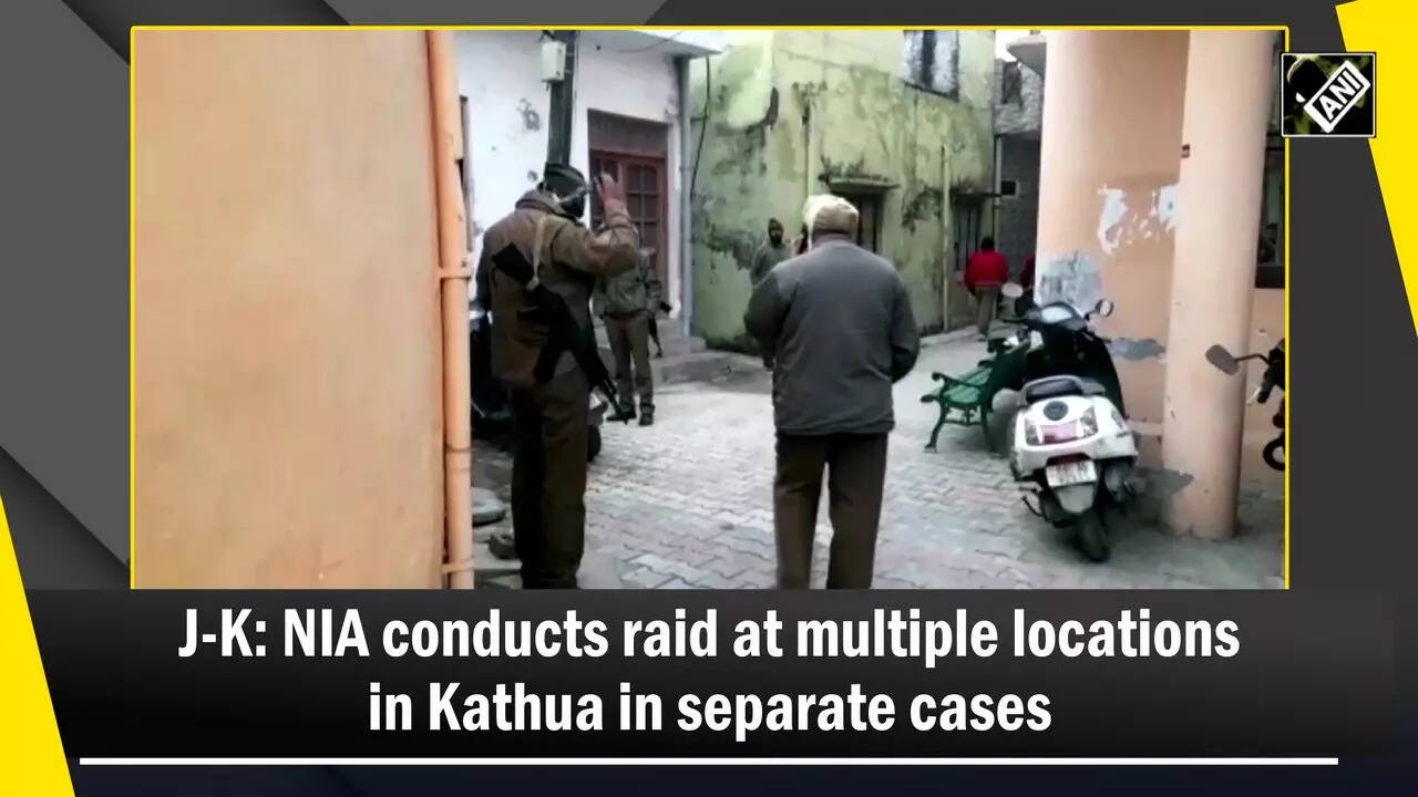 J-K: NIA conducts raid at multiple locations in Kathua in separate cases
