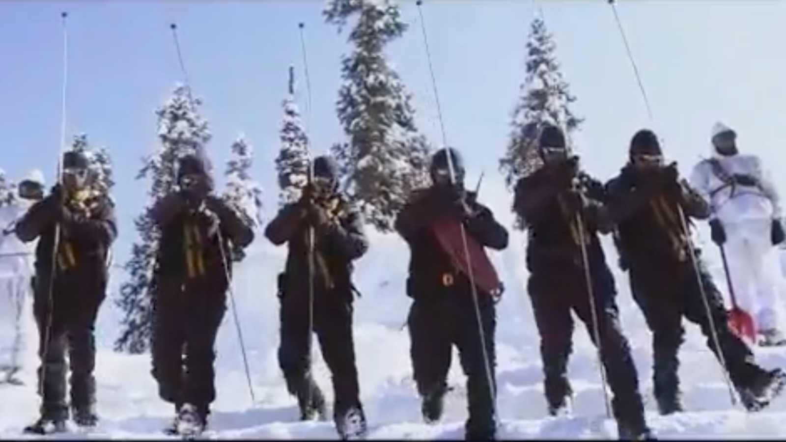 Indian army: Indian Army’s ‘mountain warriors’ train for Winter Warfare ...