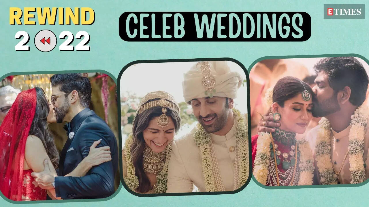 Rewind 2022: Alia Bhatt-Ranbir Kapoor to Nayanthara-Vignesh Shivan, celebs who got married in 2022
