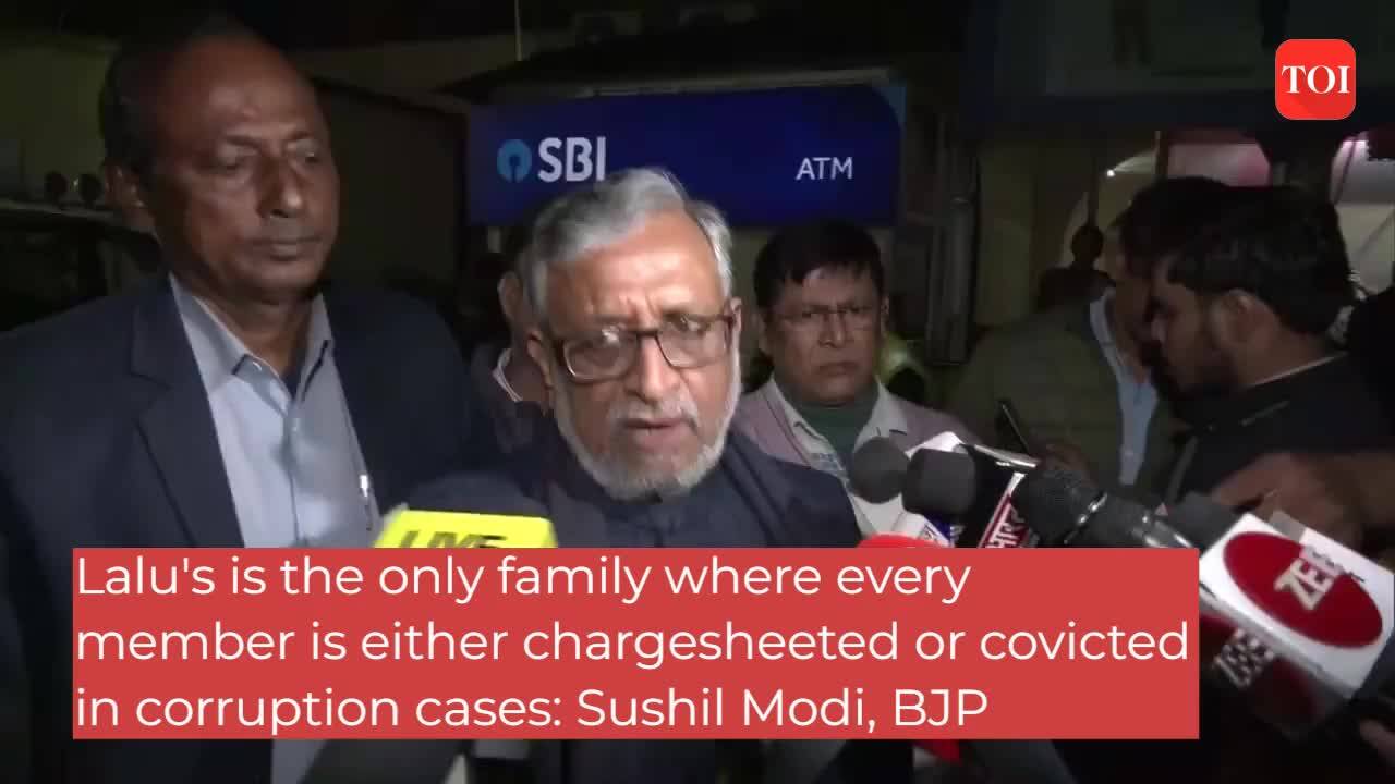 Lalu's is the only family where every member is either chargesheeted or ...