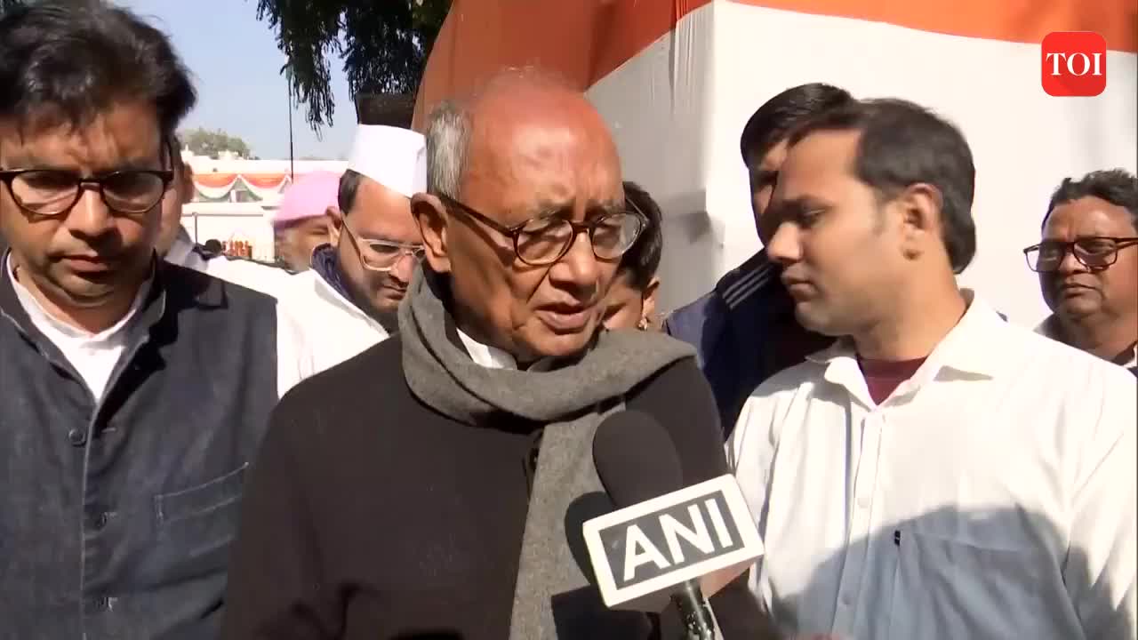 congress: 'Bharat Jodo Yatra is not political yatra, but a campaign to...': Congress' Digvijaya ...