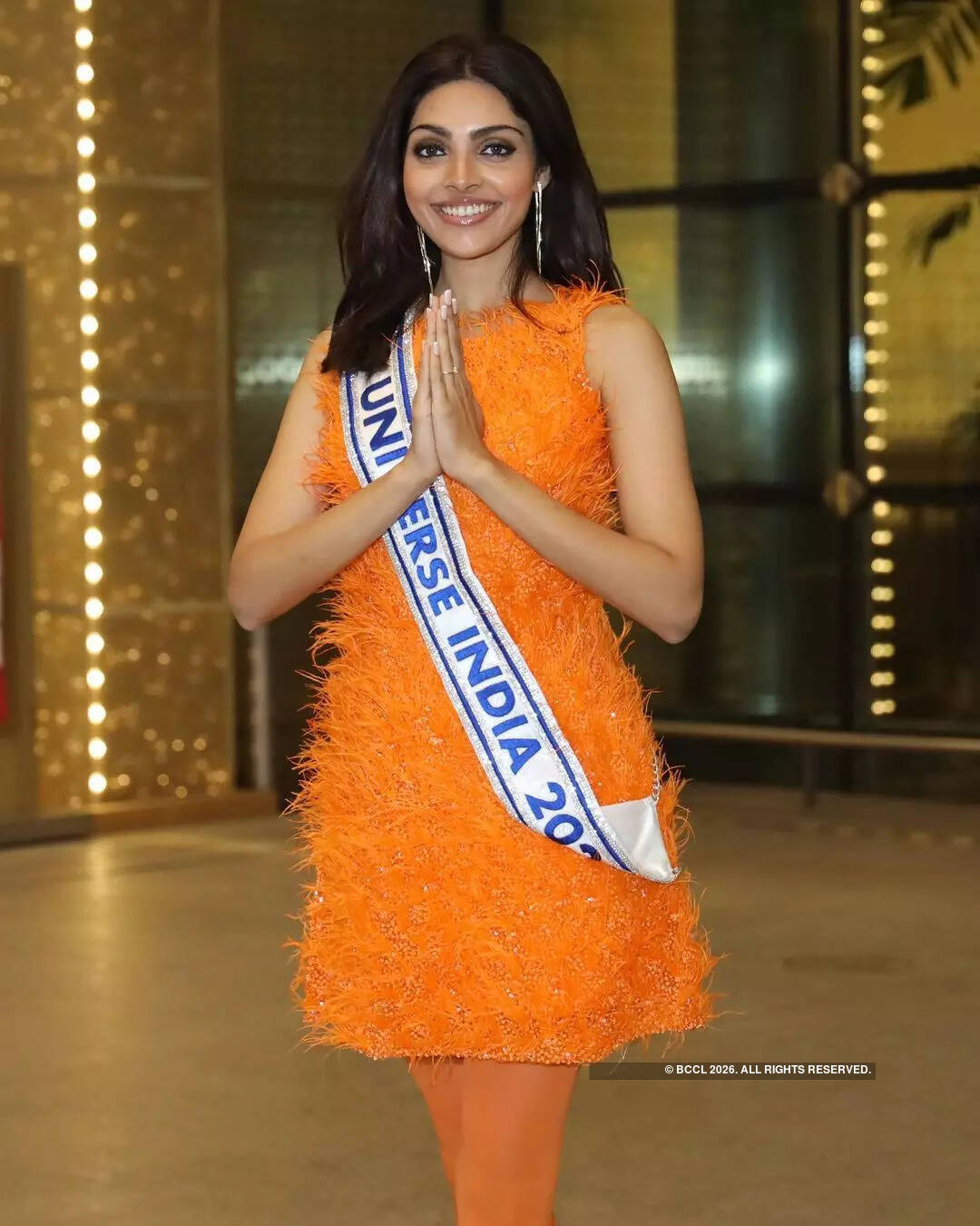 Divita Rai departs for the US to represent India at 71st Miss Universe