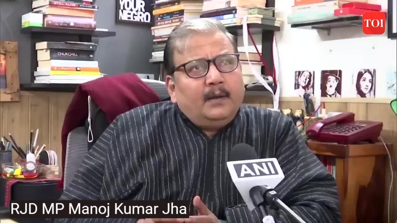 manoj kumar jha: Manoj Kumar Jha (RJD) on hate speeches by BJP