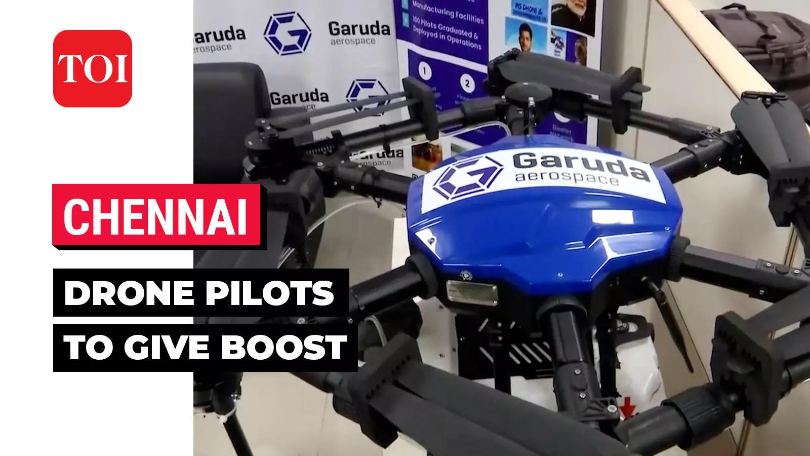 garuda aerospace: Chennai: India’s first drone manufacturer Garuda ...