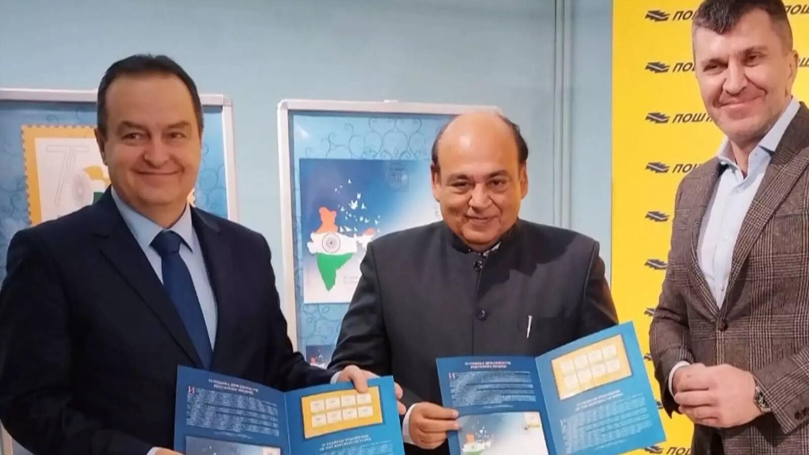 Serbia releases special stamp to honour 75 years of India’s Independence