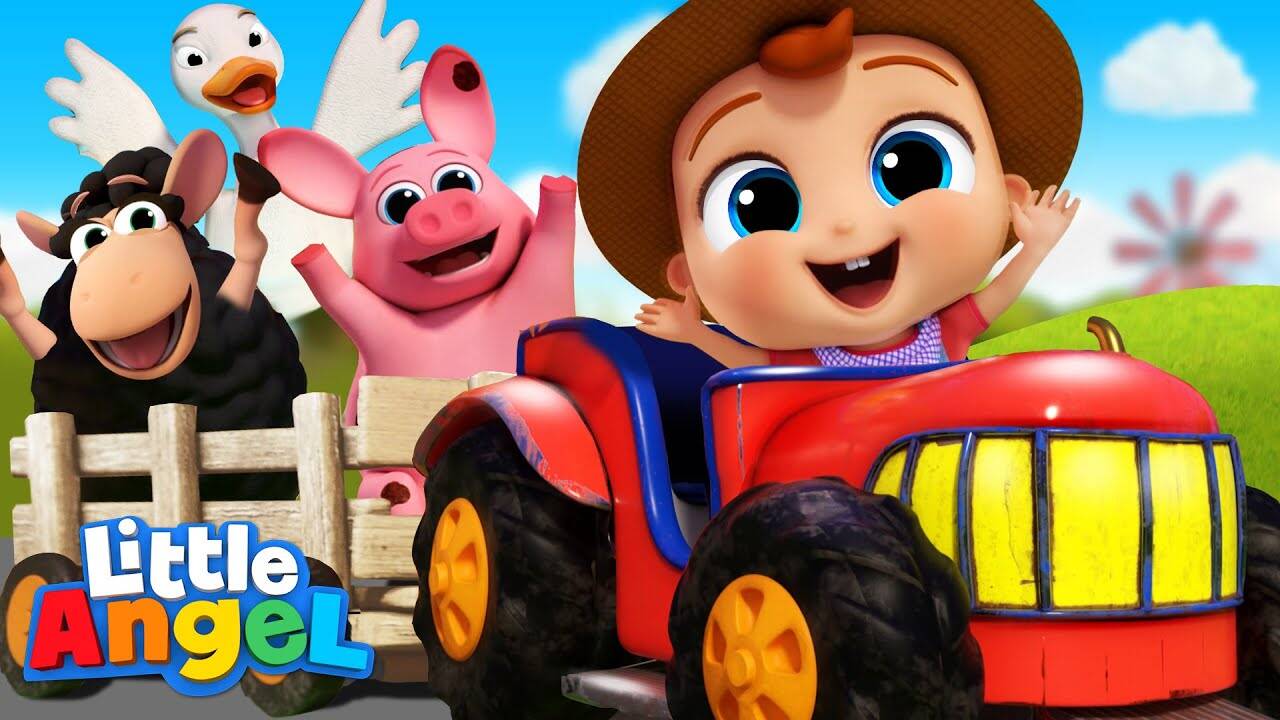 English Nursery Rhymes: Kids Video Song in English 'Old MacDonald'