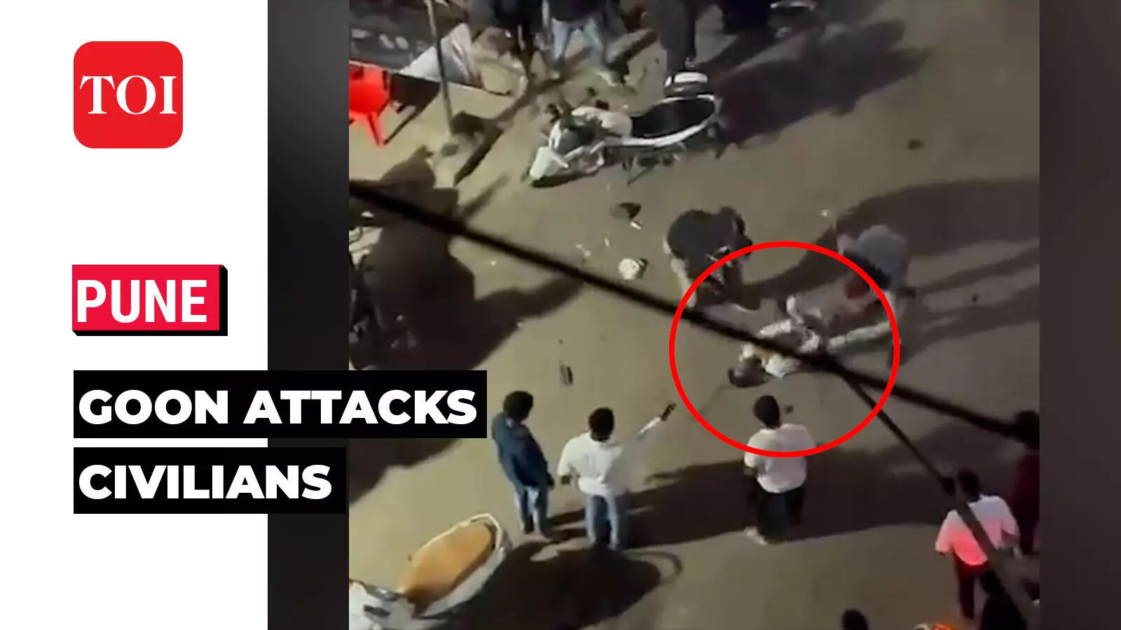 Pune: Cops thrash goon for creating ruckus near Sinhgad law college ...