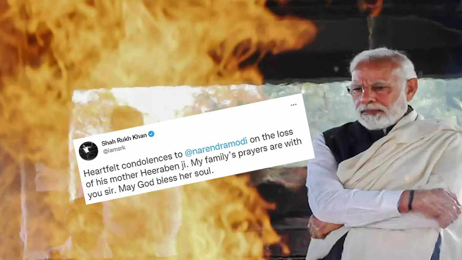 'May God bless her soul...': Shah Rukh Khan expresses his 'heartfelt ...