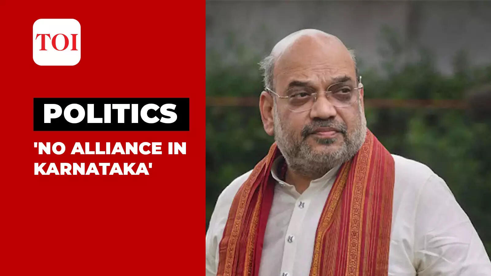 Karnataka: BJP won't have any alliance with any party, says Amit Shah