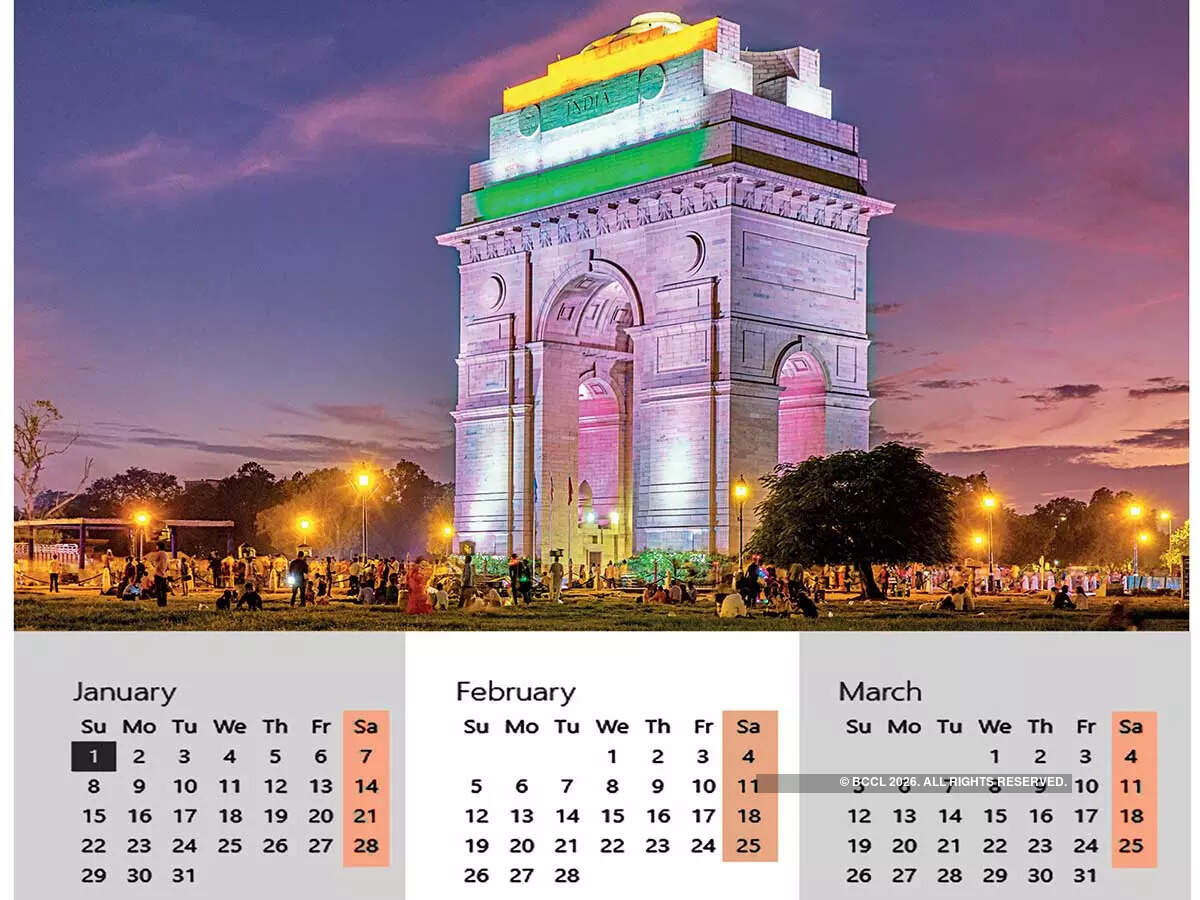 What happened to the calendar? - Times of India