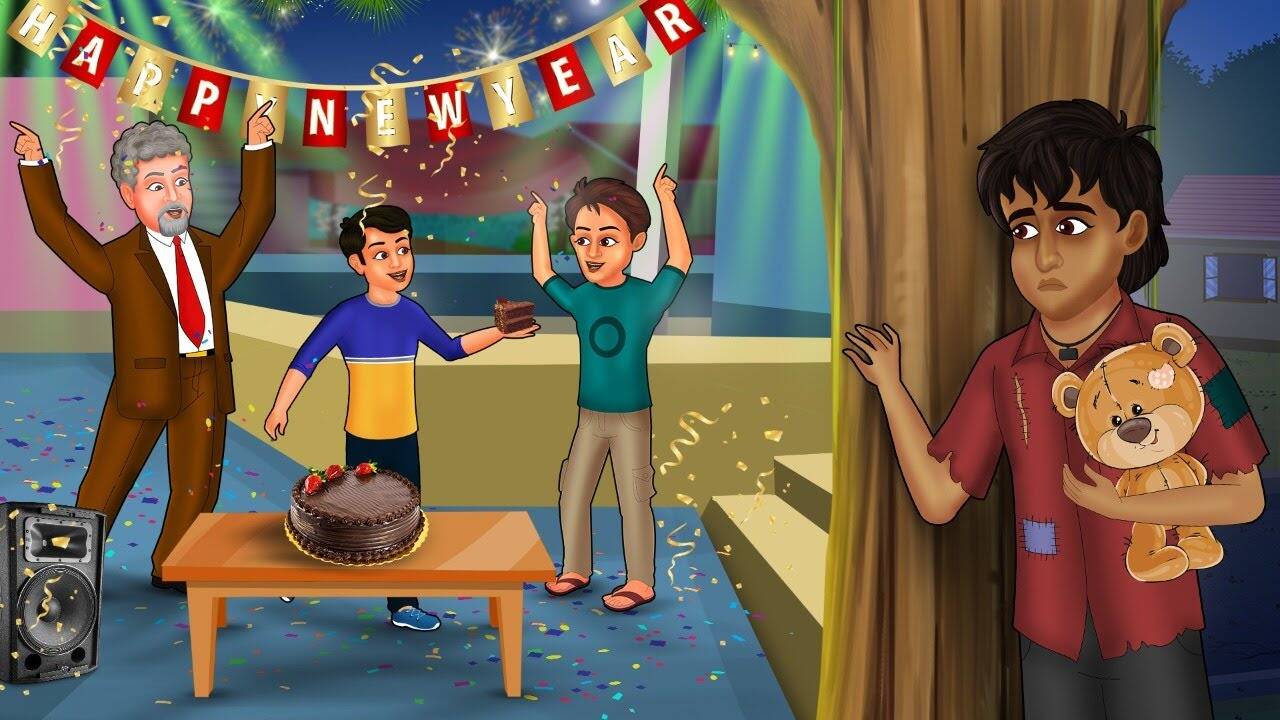 Watch Popular Children Hindi Story 'Garib Ka Naya Saal' For Kids ...