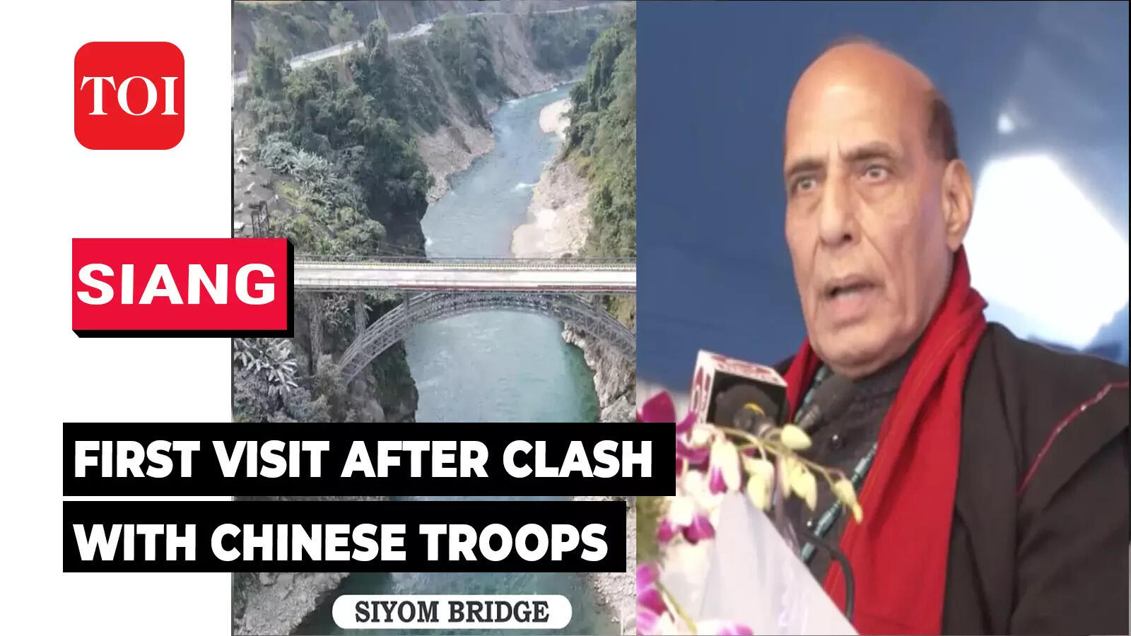 siyom bridge: Big boost to 'defence' along LAC with China: Defence ...