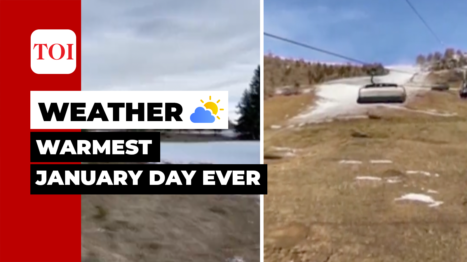 Extreme warm temperature in January shatters records across Europe