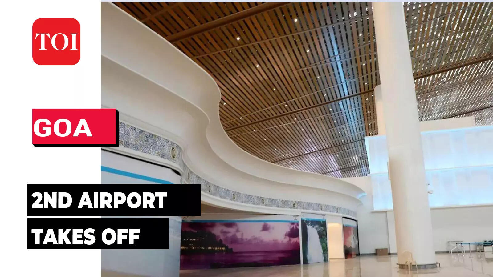 First flight lands at Goa's Manohar International Airport