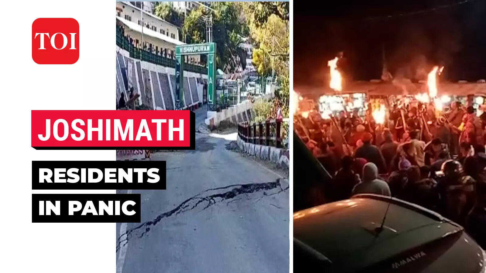 Joshimath: After cracks in houses, oozing water and sounds from under ...