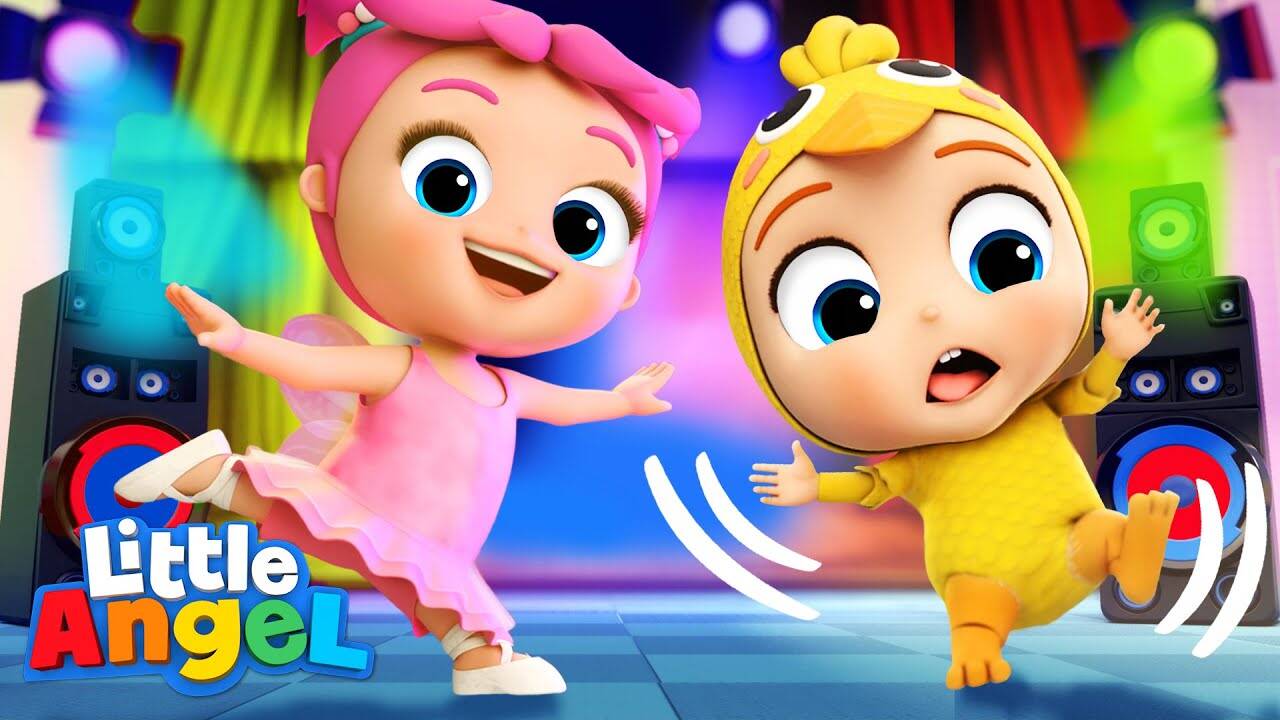 English Kids Poem: Nursery Song in English 'Shake Shake Your Body'