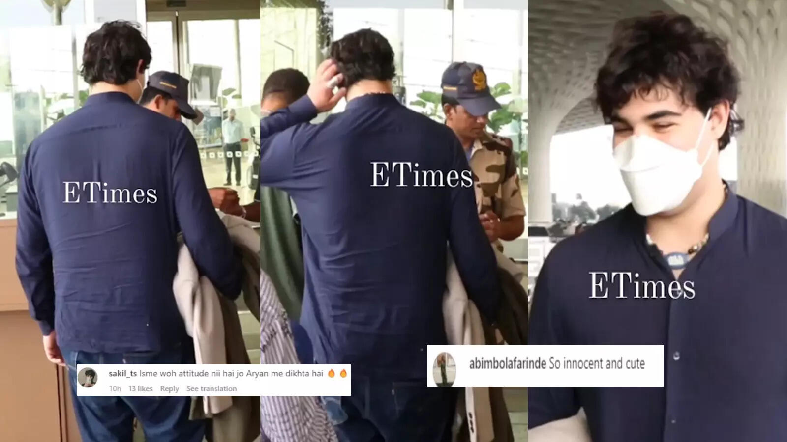 Akshay Kumar’s son Aarav Bhatia gets stopped by CISF security official ...