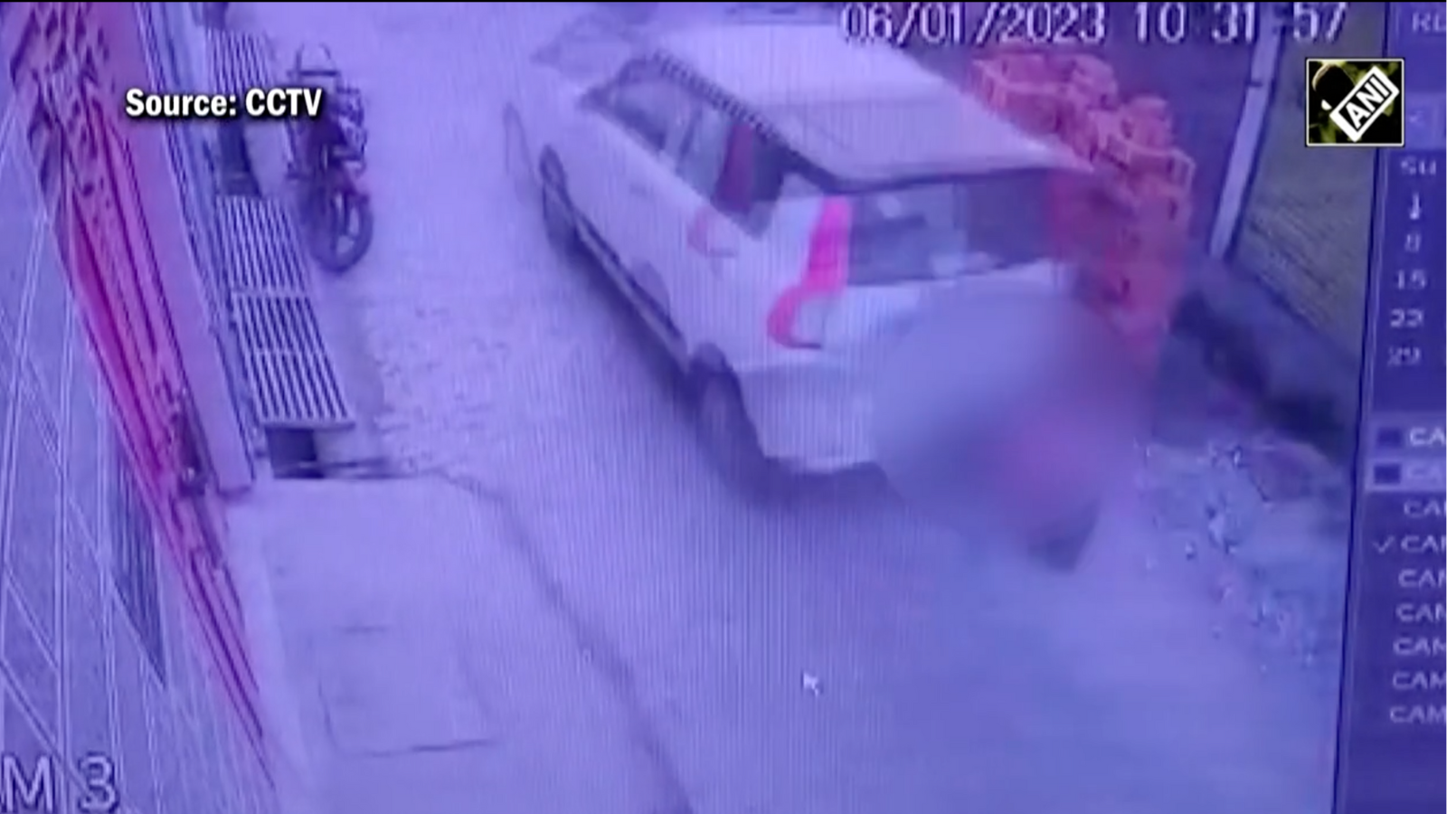 UP: Minor boy dragged by car in Hardoi, driver taken into custody