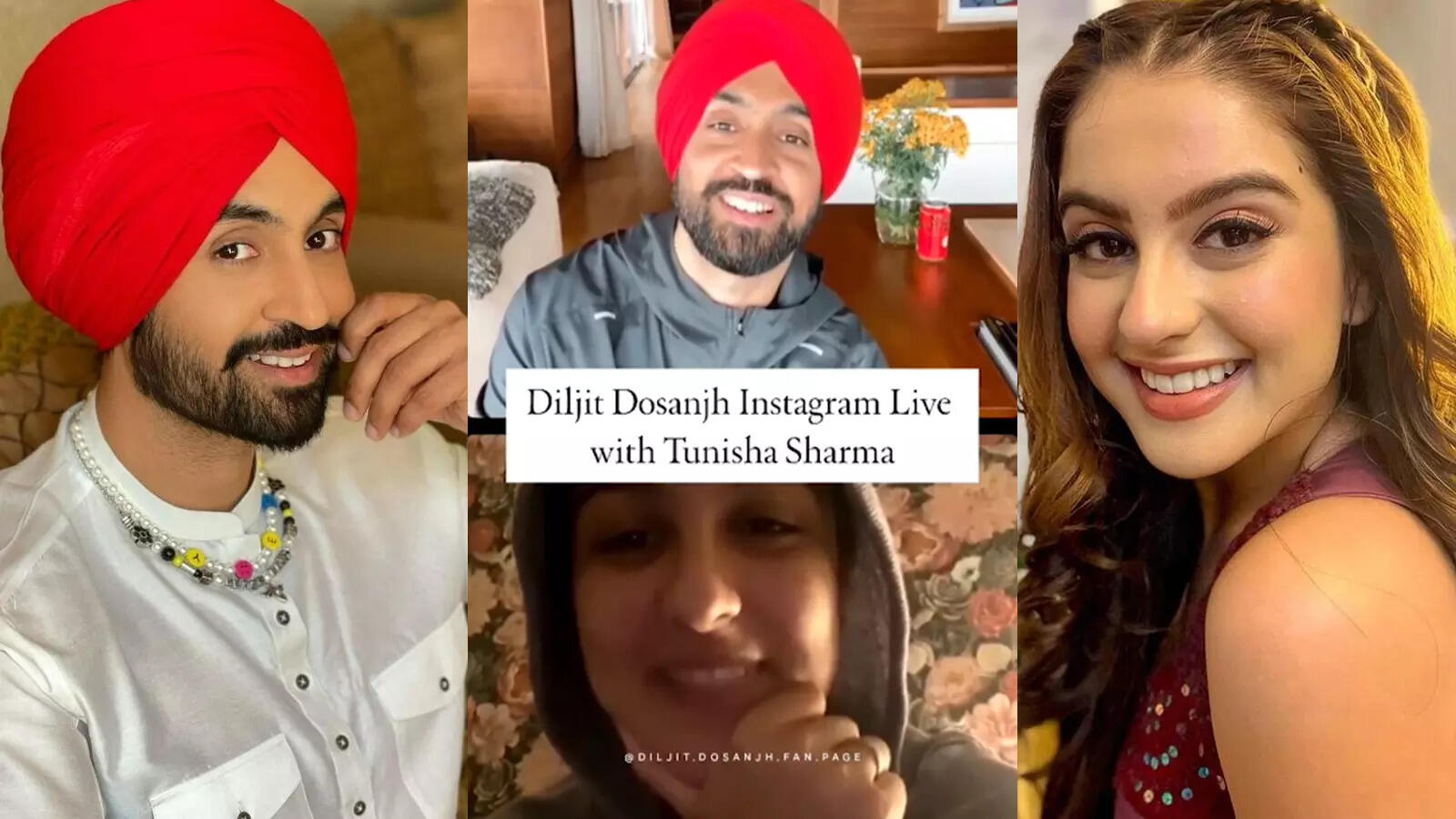 Late Tunisha Sharma once earned praises from Diljit Dosanjh during her ...