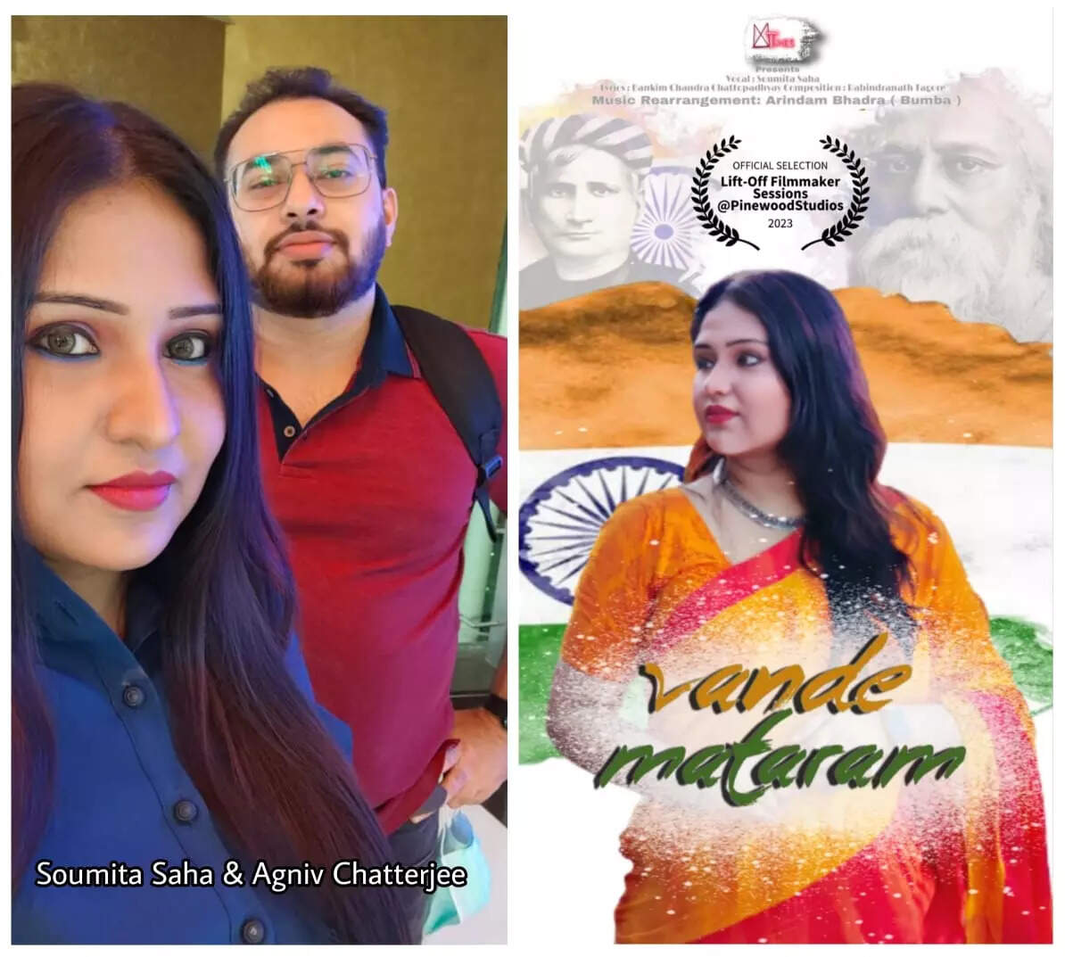 Soumita Saha's ‘Vandematram’ music video represents India in ...